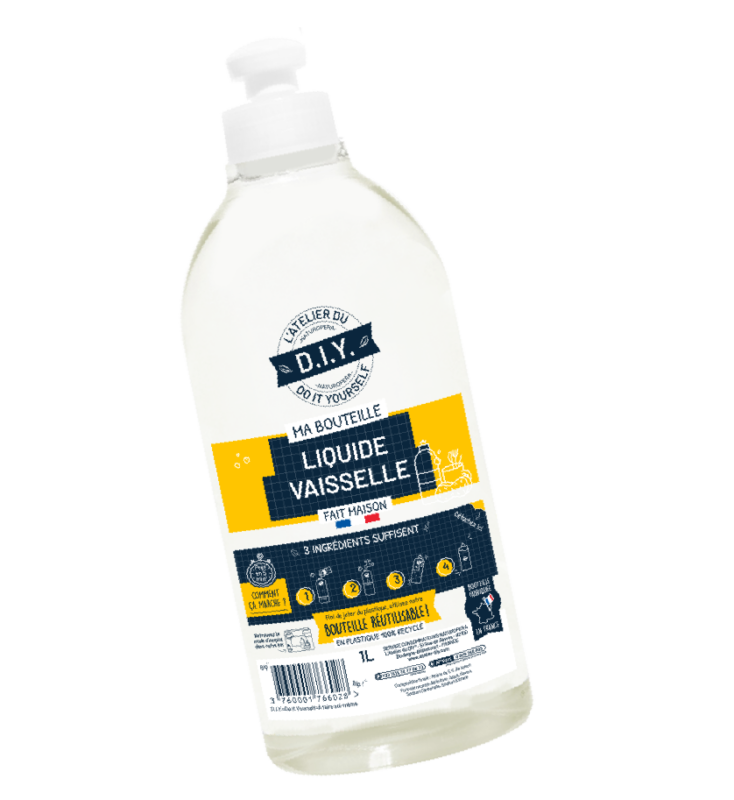 Liquide vaisselle grand kit à la bouteille – L'Atelier du DIY