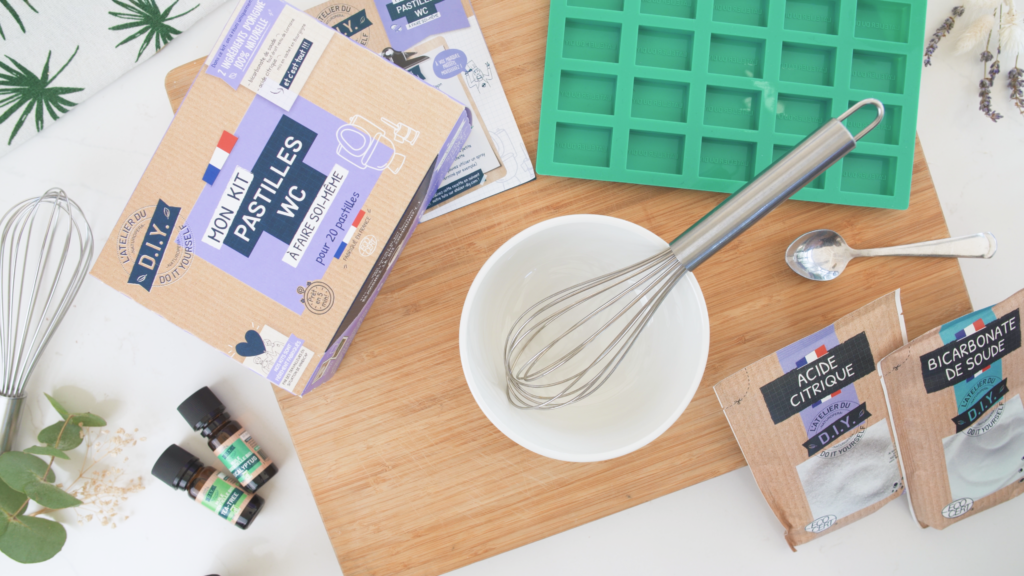 Recette DIY Pastilles WC Naturelle et Ecologique | L'Atelier du DIY